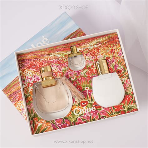 Tset Chloe Nomade Edp 75ml 5ml And Lotion 100ml Xixon Perfume