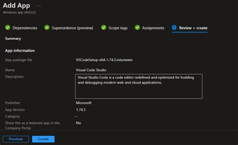 Visual Studio Code Installation Using Intune HTMD Blog