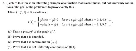 Solved Lecture Here Is An Interesting Example Of A Chegg