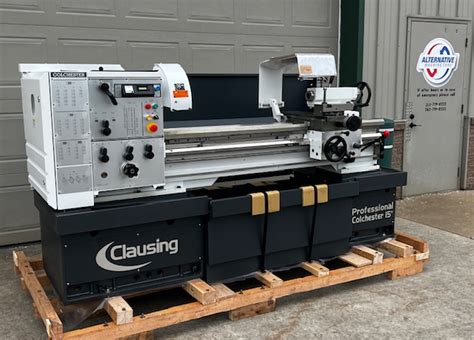 Clausing Colchester 8044vsj 15 Variable Speed Lathe For Sale Alternative Machine Tool