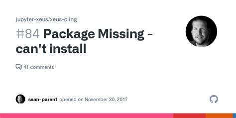 Package Missing Can T Install Issue Jupyter Xeus Xeus Cling GitHub