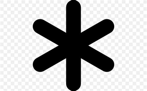 Asterisk Symbol Png 512x512px Asterisk Black And White Computer