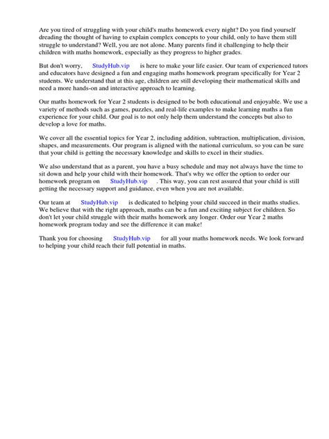 Fun Maths Homework Year 2 Pdf Worksheet Homework