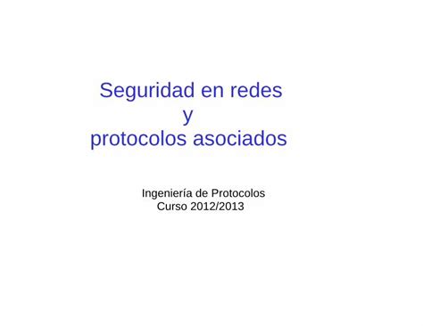 Pdf Seguridad En Redes Y Protocolos Asociados · Las Acls De Los Routers Cisco Ambas