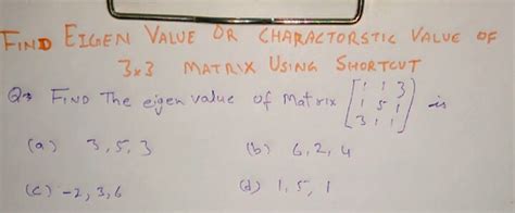 Online Education Lets Learn Math Tricks Find Determinant 3x3 Matrix