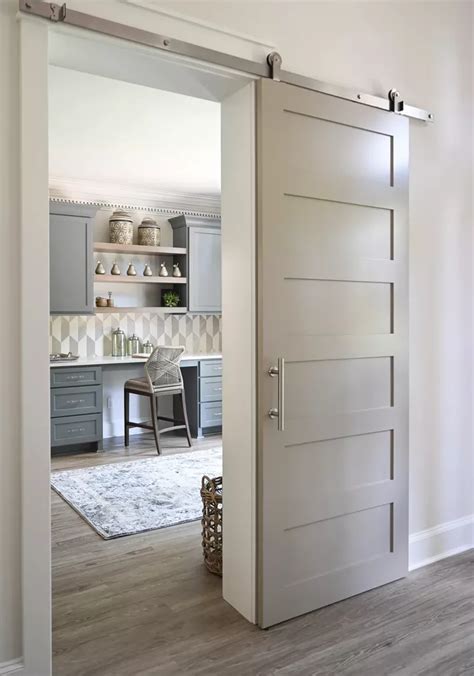 23 Barn Door Ideas That Put A Modern Twist On The Classic Style Modern Sliding Barn Door
