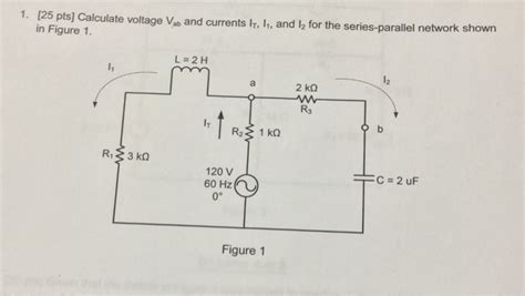 Solved 1 Calculate Voltage Vab And Currents IT I1 And I2 Chegg Com