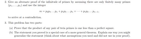 Solved 1 Explain How You Would Use The Sieve Of