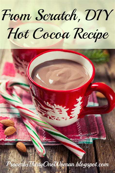 From Scratch DIY Hot Cocoa Recipe Proverbs 31 Homestead