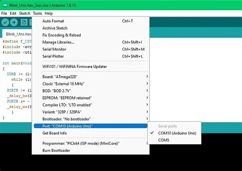 Compilation Fails Due To No Upload Port Specified IDE 2 X Arduino