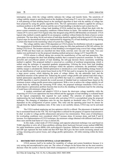 Dual Techniques Of Load Shedding And Capacitor Placement Considering Load Models For Optimal
