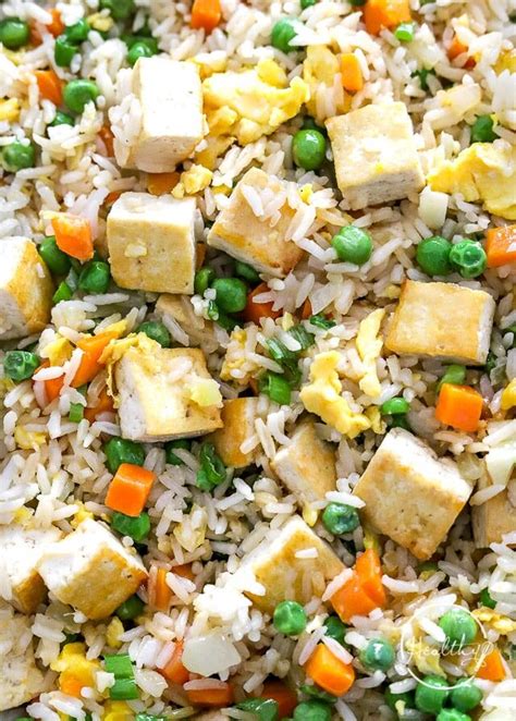 Tofu Fried Rice A Pinch Of Healthy
