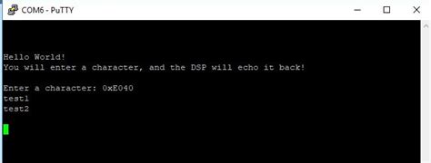 TMS F D SCI Example Sci Echoback Cpu How To Send Data To The DSP C