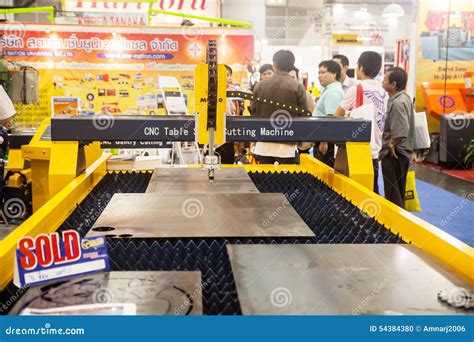 Cnc Machines Editorial Image Image Of Automated Engine 54384380