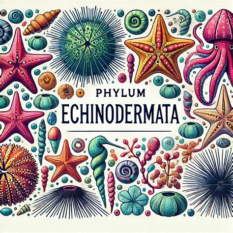 Phylum Echinodermata Characterstics Classification 2025