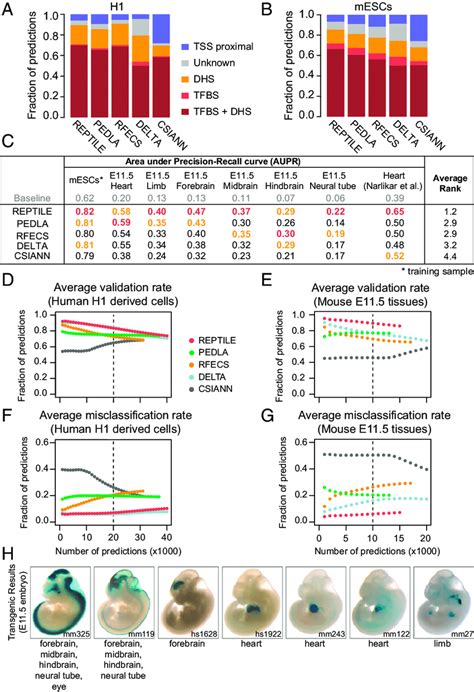 Reptile Shows Better Enhancer Prediction Accuracy Than Existing Download Scientific Diagram