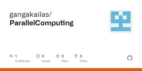 Github Gangakailasparallelcomputing