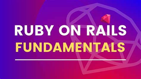 Ruby On Rails Fundamentals Discount Courses YouTube