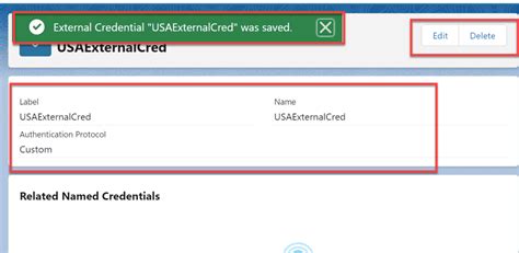 How To Create External Credentials Salesforce