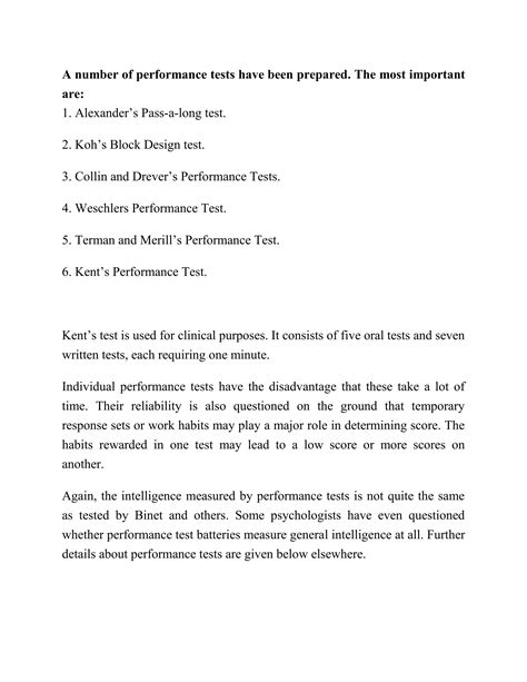 Psychometrics Individual And Group Tests Pdf