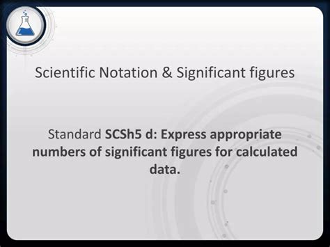 Ppt Scientific Notation And Significant Figures Powerpoint Presentation