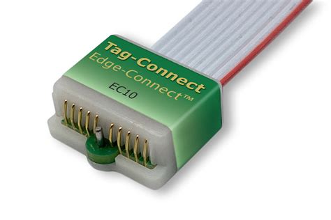 Ec10 Idc 10 Pin Castellated Board Edge Connector Tag Connect
