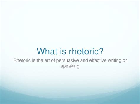 Ppt Analyzing Rhetoric And Identifying Logical Fallacies Powerpoint
