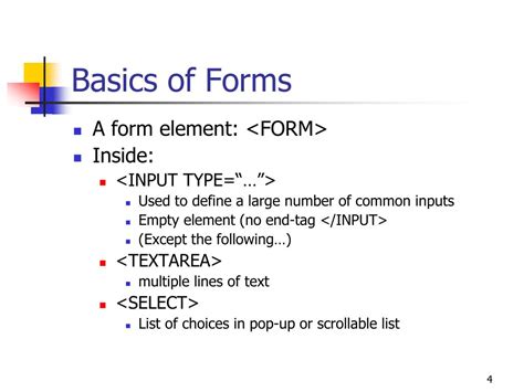 ppt more javascript html forms cgi scripts powerpoint presentation id 4243253