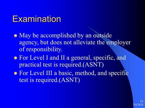 Non Destructive Testing Evaluation Auditor Ndt Training Ppt