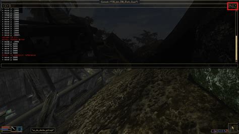 What Are These Buttons In The Console Ropenmw