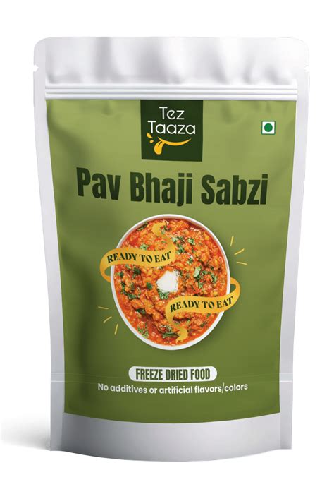 Pav Bhaji Sabzi Tez Taaza