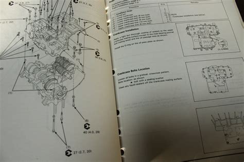 Honda Cbr1000f Hurricane 1990 1991 Motorcycle Service Manual Cbr 1000 F