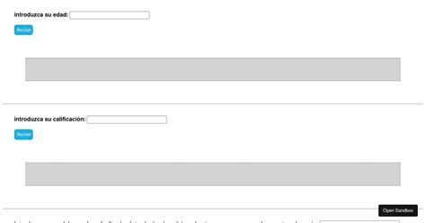 Ejercicios Javascript 1 Codesandbox