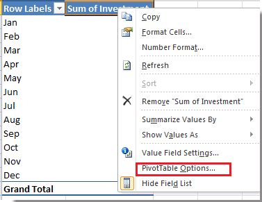 How To Set Classic Pivot Table Layout In Excel