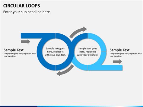 Circular Loops Powerpoint And Google Slides Template Ppt Slides