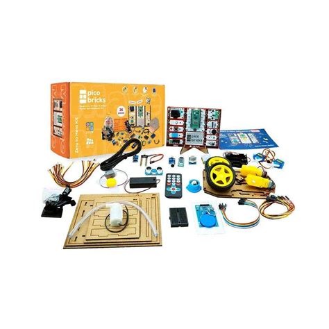 Picobricks Zero To Hero Kit Development Kit For Raspberry Pi Pico Robo Nepal