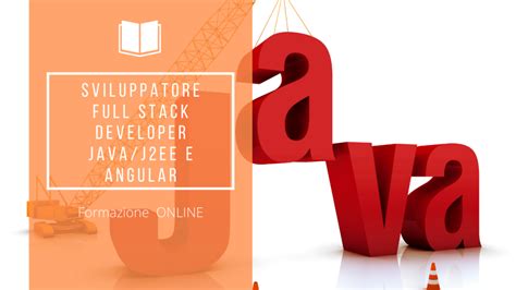 Corso Gratuito Online Sviluppatore Full Stack Developer Javaj2ee E