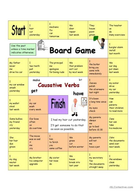 76 Causative English Esl Worksheets Pdf And Doc