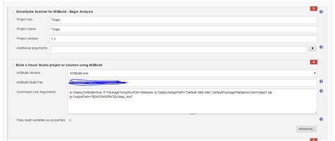 Msbuild Jenkins Build Result Identifying Error If Sonarqube