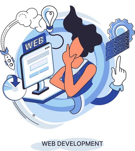 Web Development Coding And Programming Creation Digital Software Mobile Desktop Platforms