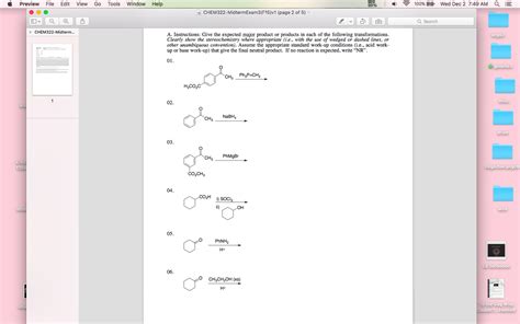Solved Give The Expected Major Product Or Products In Eac