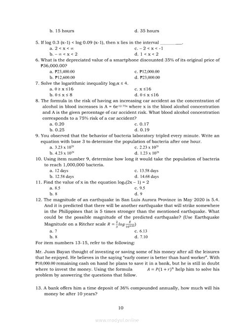 general mathematics module 27 intercepts zeroes and asymptotes of