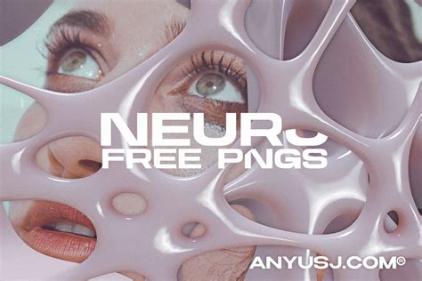 30款科幻粉色3d渲染立体抽象流体网格y2k艺术png叠加图形肌理元素设计套装neuro 3d Renders 第6803期 安鱼设计资源丨优质平面设计资源共享站