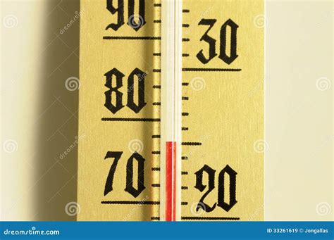 Mercury Thermometer Stock Image Image Of Weather Vintage 33261619