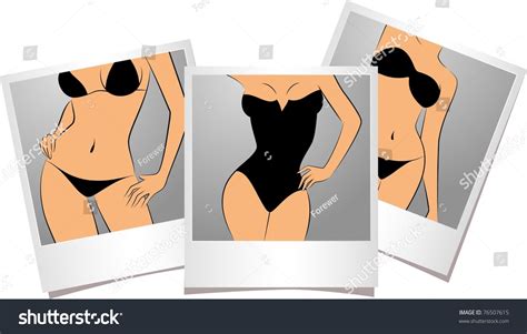 Beautiful Sexy Girls Photo Frames Vector 库存矢量图免版税76507615 Shutterstock