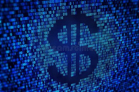 Close Up Of Binary Code On A Digital Screen Depicting Data And Computer Programming Concepts On