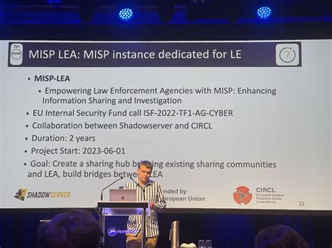 Misp Project Mispmisp On Linkedin Lawenforcement