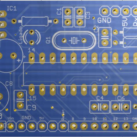 Vertically Mounted Arduino For Breadboard