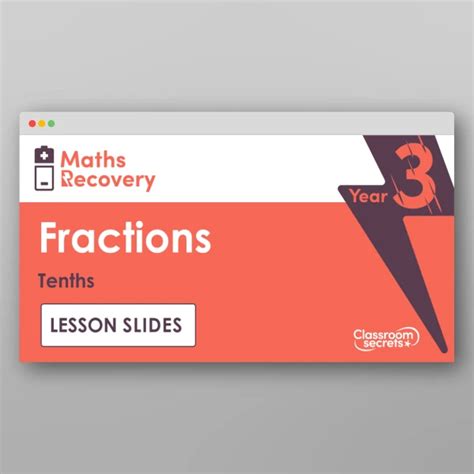 Ks2 Year 3 Maths Classic View Fractions Resources And Worksheets Classroom Secrets