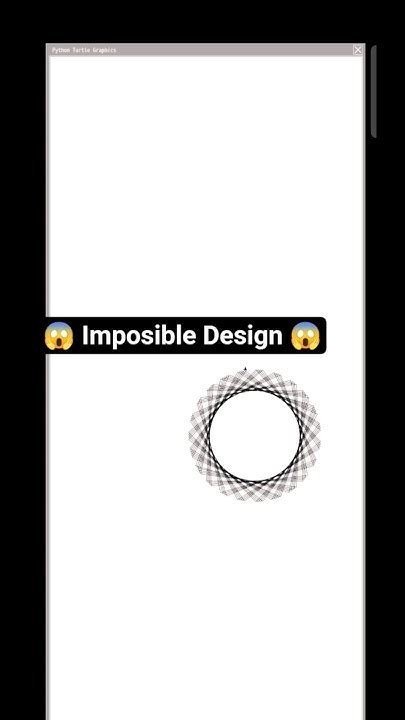 How To Make A Design In Python Shortvideocoding Pythoncoding Programming Python Coder